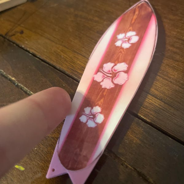1:12 Scale Miniature Surfboard Tiny Summer Scenes - Etsy