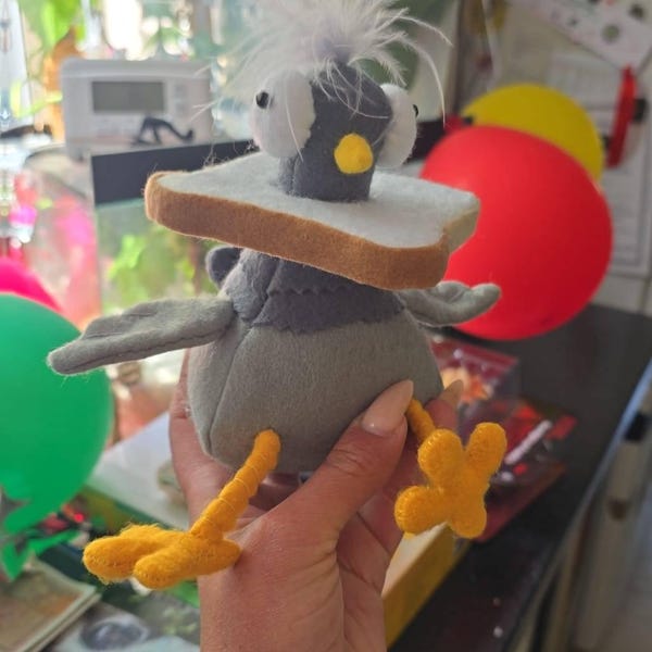 Inbread Pigeon (soft Sculpture) - Etsy