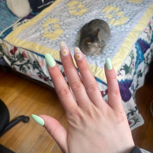 Solid Jelly Color Nails CHOOSE Your Color Gloss or Matte - Etsy