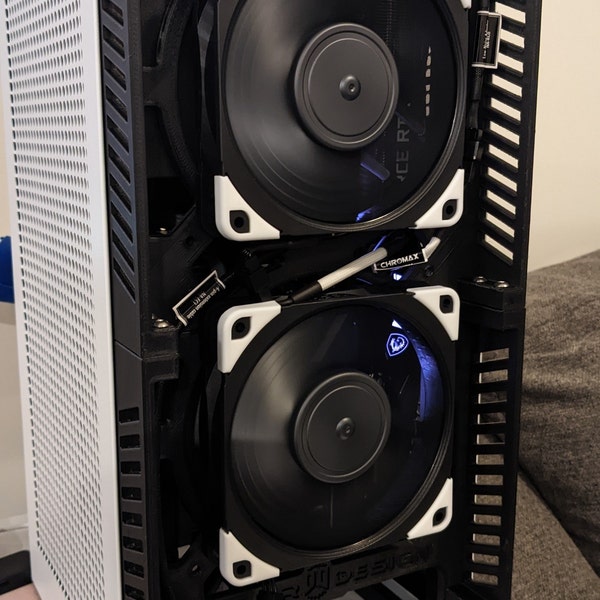 NZXT H1 V1 Front or Rear Panel Spacer With Fan Mounts - Etsy