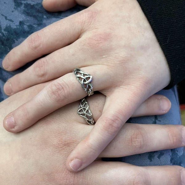 Fantasy Braided Tree Engagement Ring With Knot Twig Leaf, Unusual Women ...