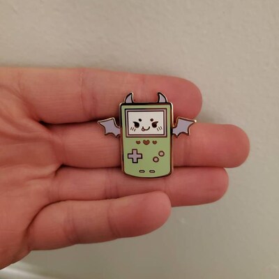 Gameboy Enamel Pin // Cute Kawaii Pastel Video Game Gamer Gift - Etsy