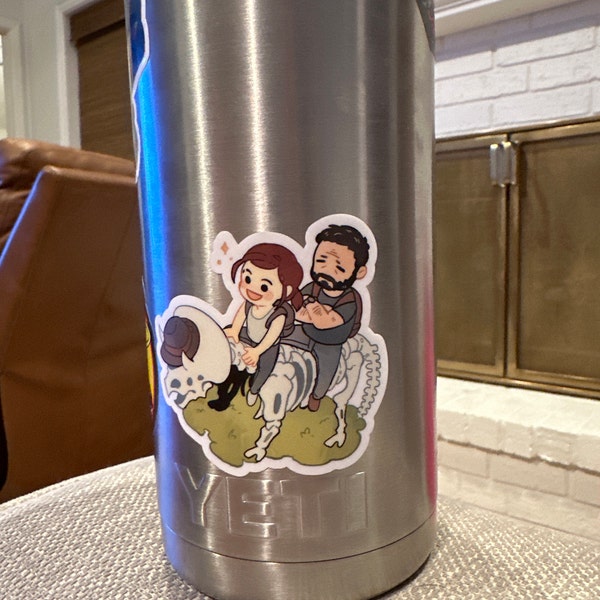 The Last of Us Part 2- TLOU Stickers (joel and Ellie) - Etsy