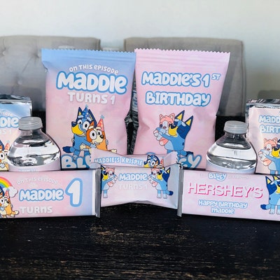 Bluey Pringles Label Party Favor - Etsy