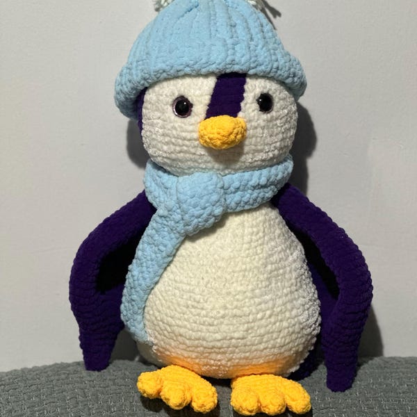 Crochet Amigurumi Penguin Pattern, Easy Toy (PDF Pattern) - Etsy