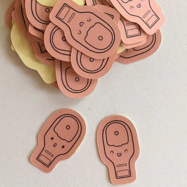 Colostomy Bag Stickers, Ileostomy Bag Stickers, Stoma Bag Stickers ...