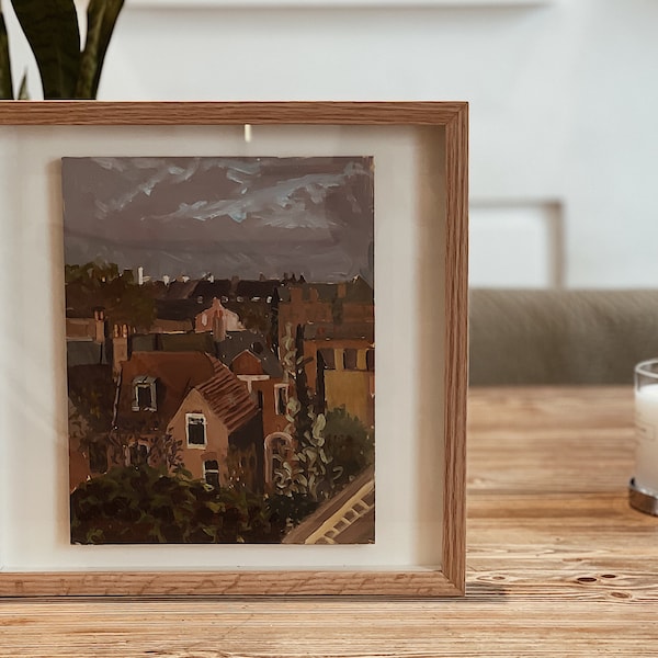 Natural Ash Wood Box Frame: 30x30cm Gallery Frame With Museum Glass - Etsy