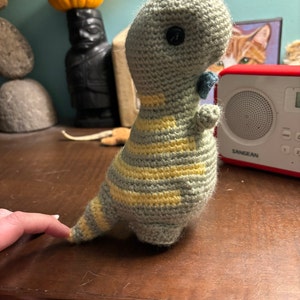 Crochet Pattern: Timothy the T-rex - Etsy