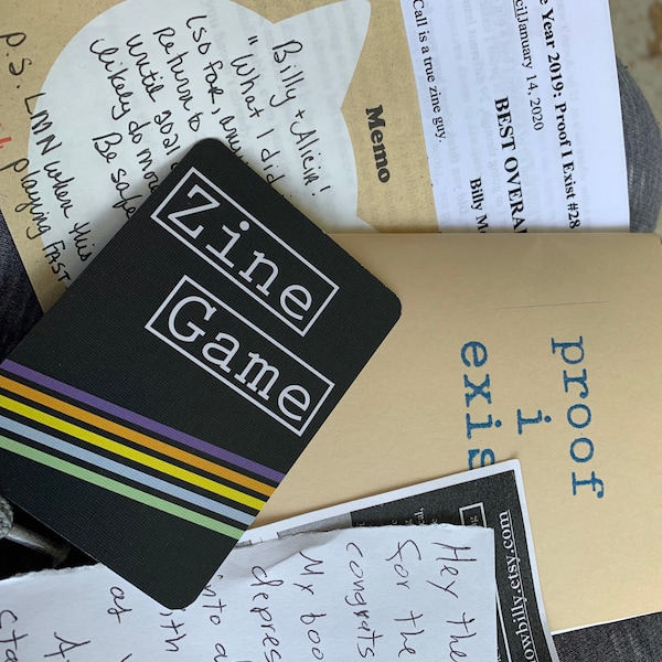 Zine Game - Etsy