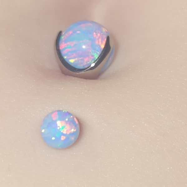 Implant Titanium Push in Threadless Nose Set ,L Bend Nose Stud ...