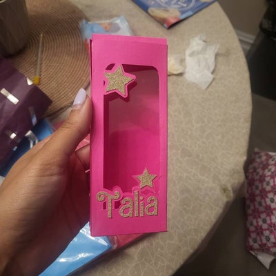 Bright Pink Box Birthday Party Gift Box Bachelorette Pink - Etsy