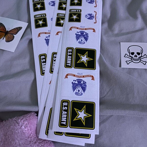 Warning Symbol Temporary Tattoos: Biohazard, Radiation, Poison Tattoo ...