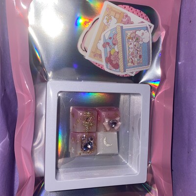 Galaxy Outer Space Keycap OEM R4 Profile Esc, F-key, Number Key Ready ...