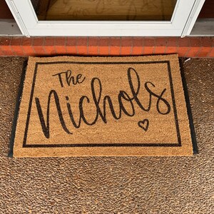 Custom Lord of the Rings Doormat Speak Friend and Enter | Etsy UK