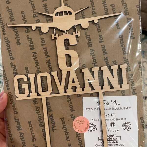 Airplane Cake Topper, Aviation, Pilot Cake Topper, Flying, Boys ...