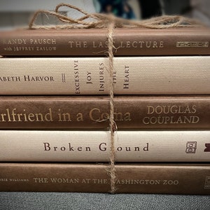 White Book Stack, White Shelf Aesthetic, White Themed Books, Ivory ...