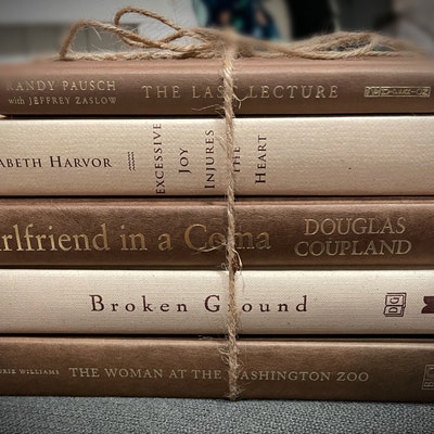 White Book Stack, White Shelf Aesthetic, White Themed Books, Ivory ...