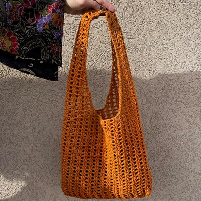 PDF Fruity Foldable Bag Crochet Pattern - Etsy