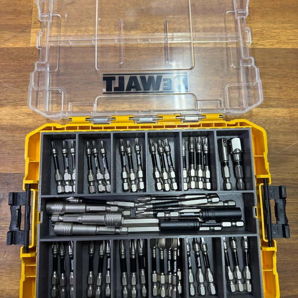 Impact Bit Organizer Designed for Milwaukee Packout Low Profile ...