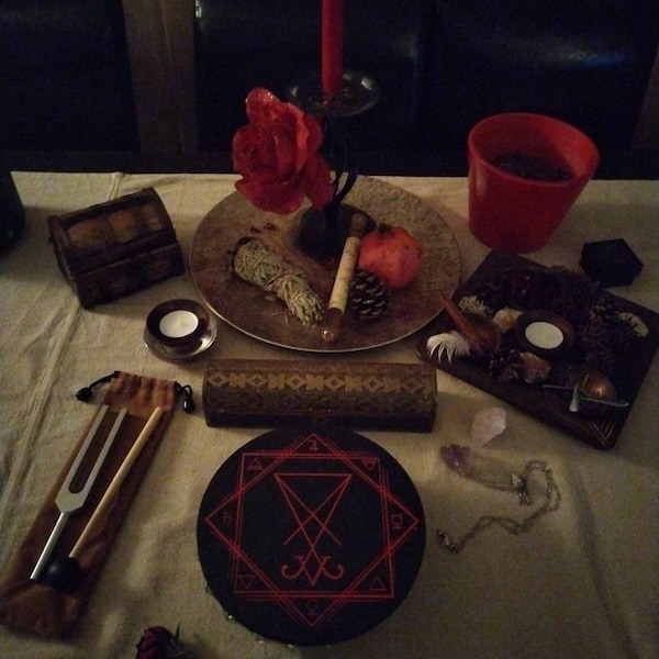 Lucifer, Esoteric Altar, Esotericism, Lilith, Ritual, Luciferian ...