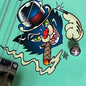ART STICKER Coop Right Facing Devil Head Sticker Decal CP10 - Etsy