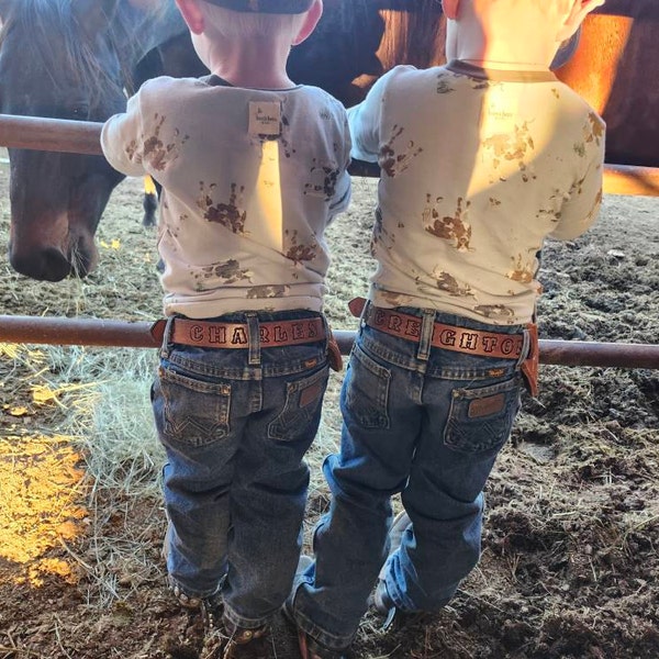 LINEMAN Gift, Lineman Belt, IBEW Gift, Handcrafted Leather Belt, Made ...