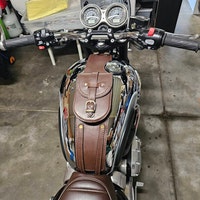Triumph Tank Bag Strap real Leather for T100/t120/street Twin/sc ...