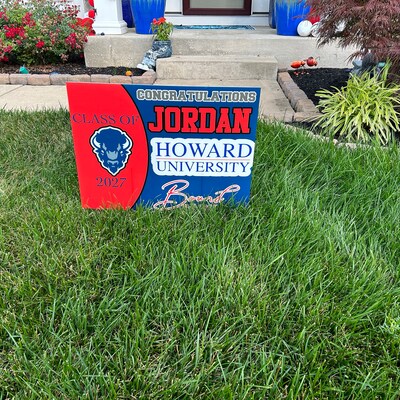 Customizable High School Sports Yard Sign Custom Yard Sign Sports - Etsy