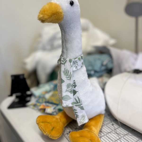 Goose Sewing Pattern, Goose Soft Toy Pattern, Stuffed Animal, Plush ...