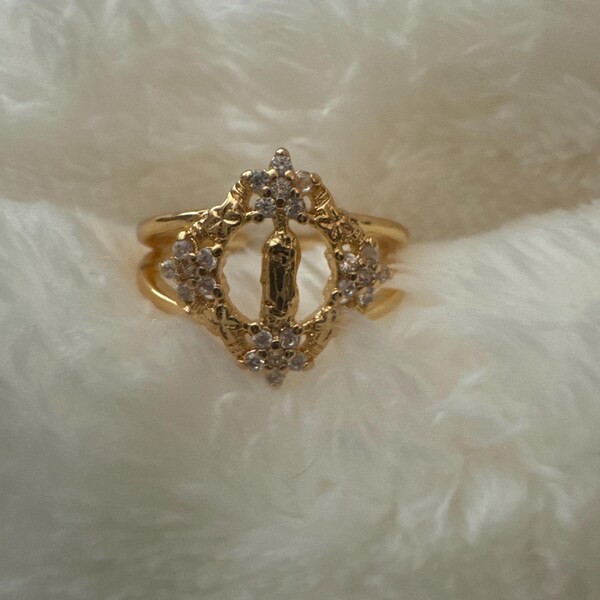 14K Gold Filled Dainty Miraculous Medal Necklace | Catholic Gift - Etsy