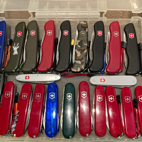 Victorinox Bantam Alox Swiss Army Knife - 84mm - 5 Function - Etsy