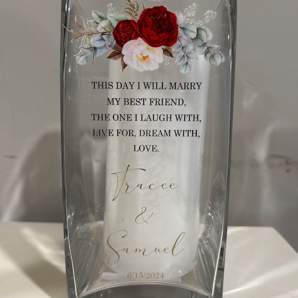 Custom Unity Set for Wedding, Unity Set Personalized, Handmade Unity ...