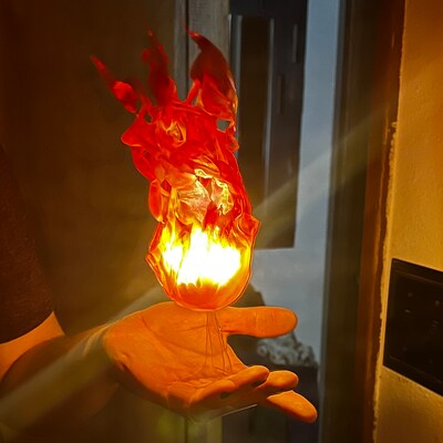 Floating Fireball Prop 2.0 Cosplay, Convention, Halloween - Etsy