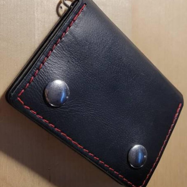 Chain Wallet, Biker Wallet, Mens Leather Wallet, Small Biker Wallet ...