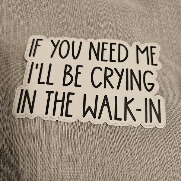 This is Probably Not Water Sticker, Sarcasm Sticker, Funny Quote ...