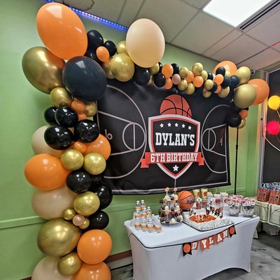 Basketball Backdrop Custom Basketball Party Decorations,basketball ...