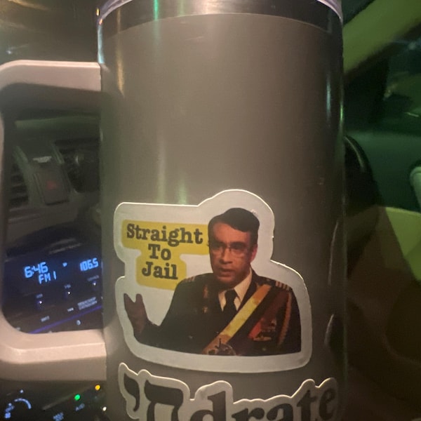 Shark Tale Vinyl Sticker Shrimp My Sister Had a Baby Quote Tiktok Trend ...