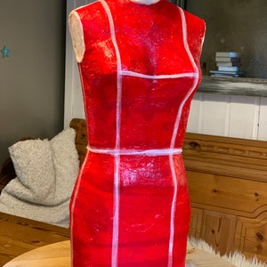 PDF: Make a Half Scale Dress Form With This Pattern - Etsy