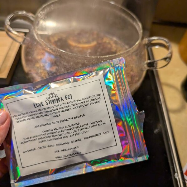 Intention Simmer Pots Witchy Spell Herbal Simmer Pot Ritual Reiki ...