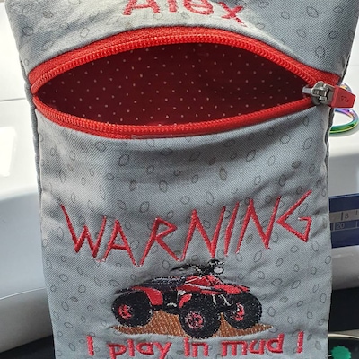 ATV Four Wheeler Machine Embroidery Design - Etsy