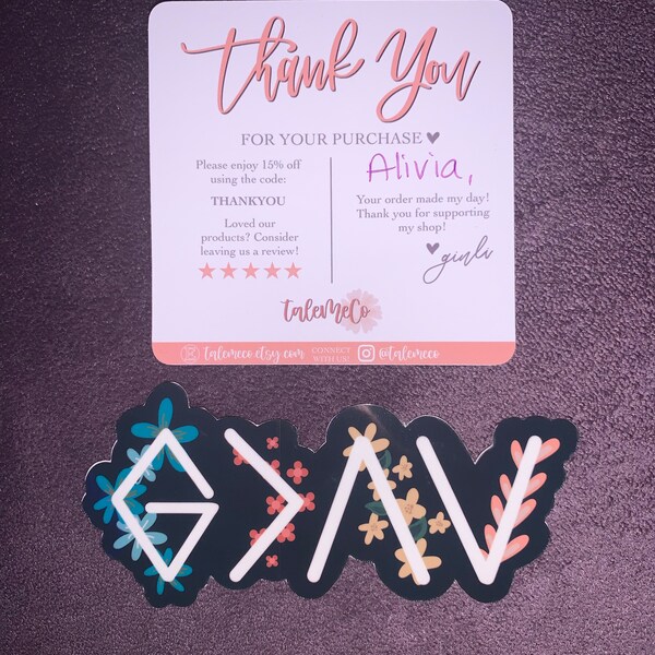 God is Greater Than the Highs and Lows, Bible Stickers, Bible ...