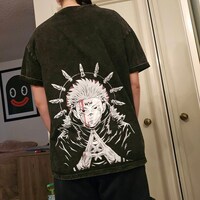 Anime Character Inspired Washed Vintage Manga T Shirt 159-163 - Etsy Canada