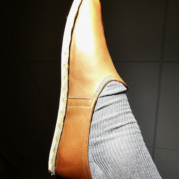 Islam Shoes Mest, Feet Warmer, Halal Slippers, Leather Sock, Islamic ...