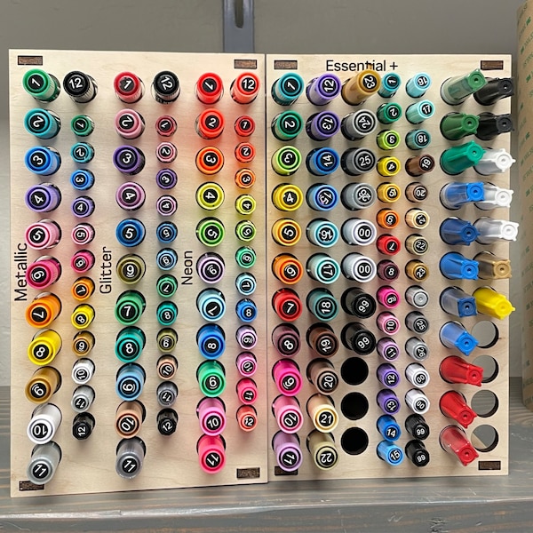 Paint Pen Organizer - Tooli-art And/or Posca Paint Pen Organizer ...