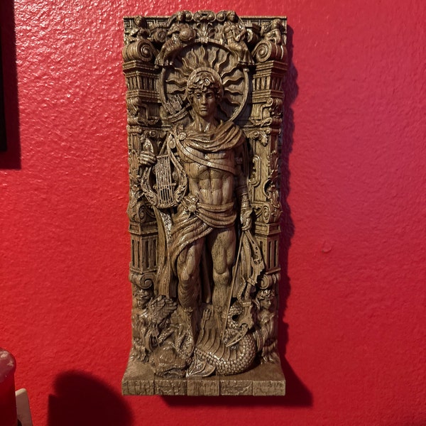 Apollo, Apollon Figurine Greek God Pagan God Olympian God Wiccan Wicca ...