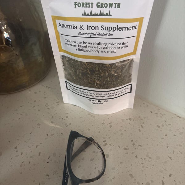 Anemia & Iron Supplement Herbal Tea - Etsy