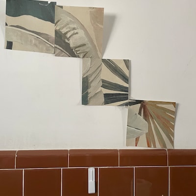 Navy Bee Insect Prepasted Wallpaper - Etsy