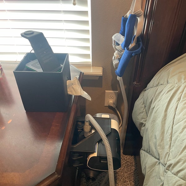 CPAP Shelf With Hose Dryer (filtered) for Resmed Airsense 10, Wall ...