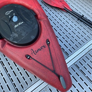 Kayak Vinyl Decal Stickers Personalized Kayak Decal Custom | Etsy