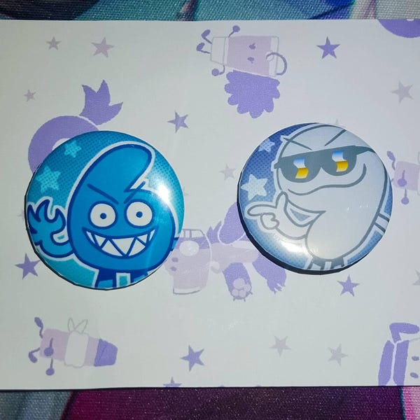 BFB X Enamel Pin BFDI - Object Show - Etsy